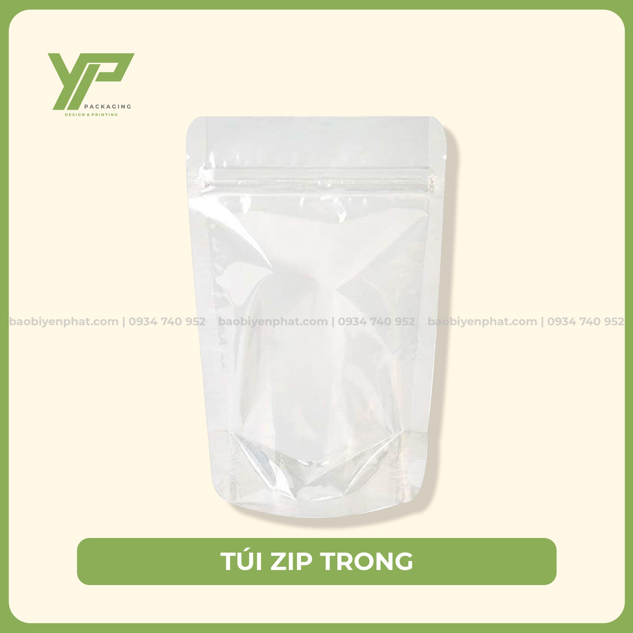 Túi zip trong suốt - Yến Phát Packaging | Xưởng In Bao Bì Uy Tín #1 HCM