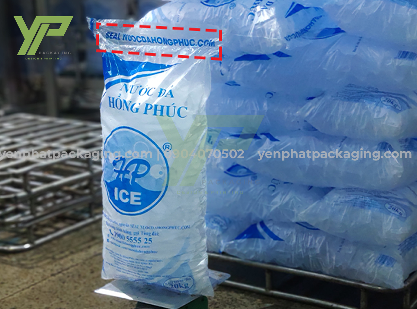 Bao bì đựng đá viên - Yến Phát Packaging | Xưởng In Bao Bì Uy Tín #1 HCM