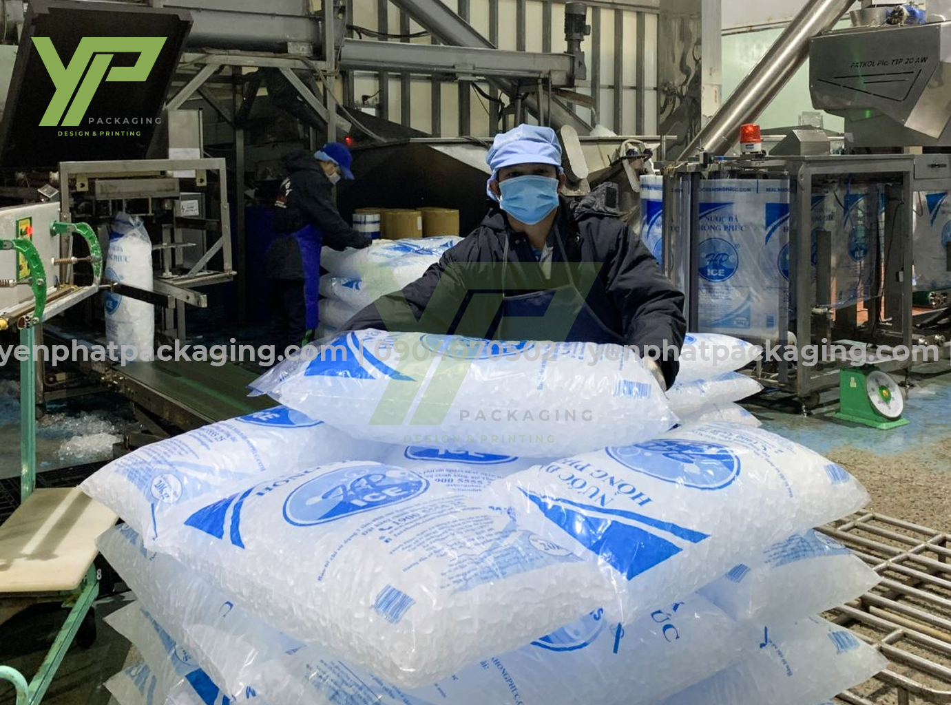Bao bì đựng đá viên - Yến Phát Packaging | Xưởng In Bao Bì Uy Tín #1 HCM